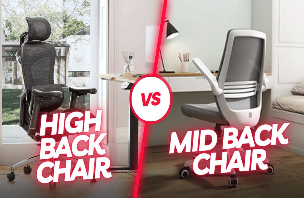 High Back vs Mid Back Chair: Which Should You Buy? – UK Sihoo official Shop